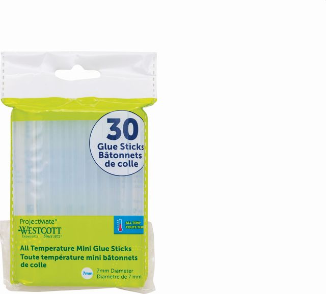 GLUE STICKS MINI ALL TEMP 30PK | Westcott | University of Massachusetts ...