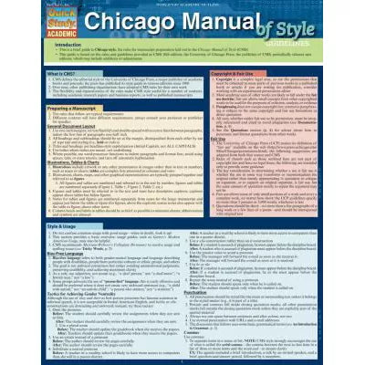 CHICAGO MANUAL OF STYLE | University of Massachusetts-Boston