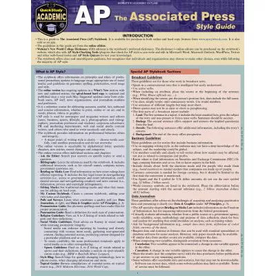 ASSOCIATED PRESS STYLE GUIDE | University of Massachusetts-Boston